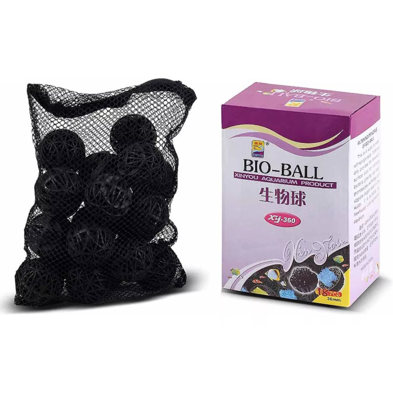 Biobolas 36mm Filtración Agua Filtro Acuario Pecera Peces
